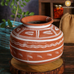 Swadeshi Blessings HandMade Clay Water Pot/100 % Eco-Friendly Earthen